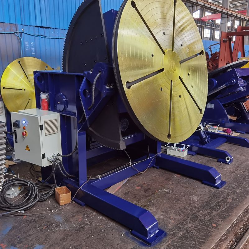 3 Ton Table Top Welding Positioner Heavy Duty Flange Single Base Type