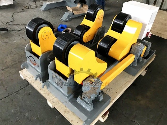 High Performance Pipe Welding Rotator Roller 5000kg Driving And Idler Unit