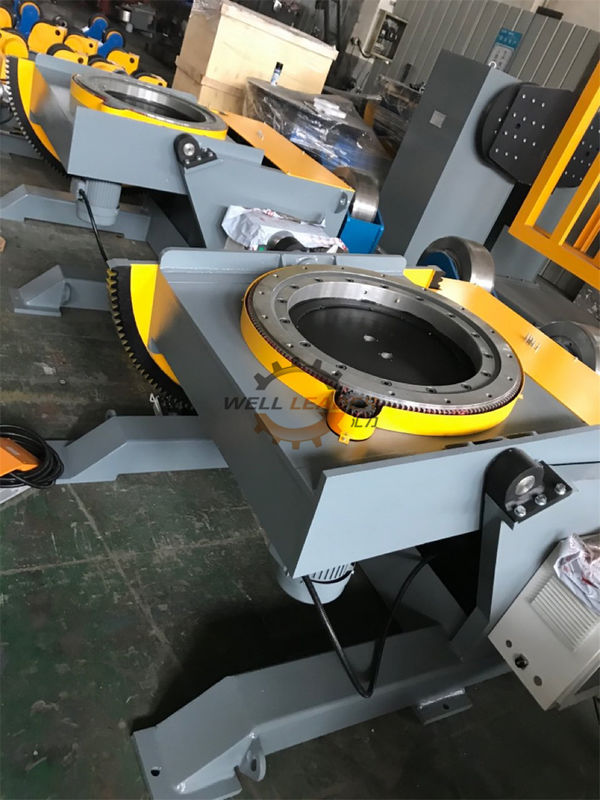 2000kg Rotary Welding Positioner Welding Table Turntable 0-90 Deg Position