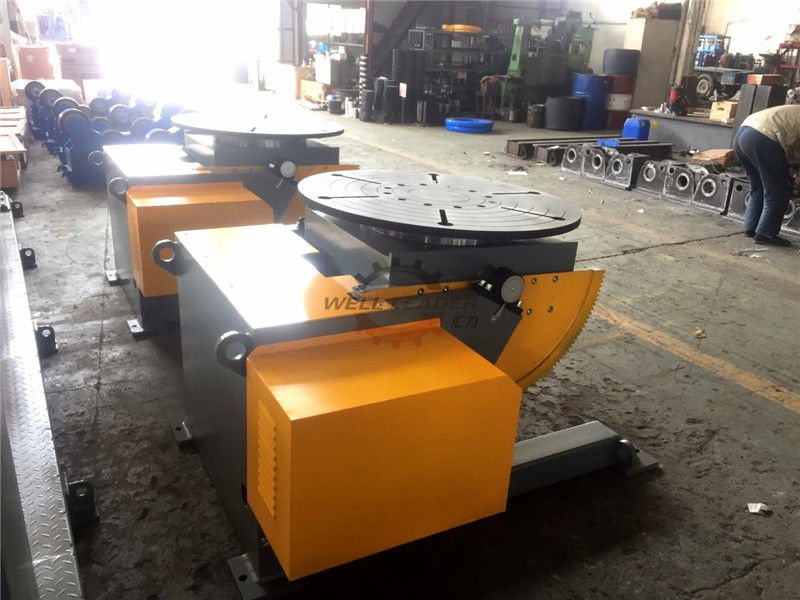 1000KG Welding Turntable Positioner For Welding Pipe Workpiece Rotary ...