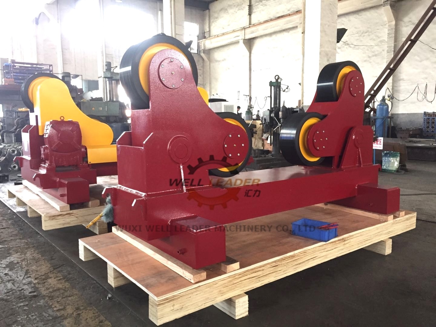 High Effciency Automatic Pipe Self Aligned Welding Rotator Motorized Travel