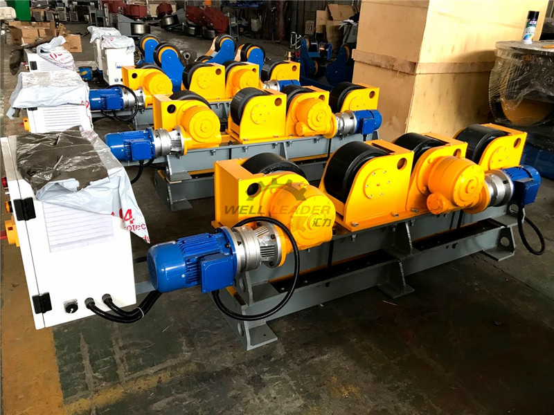 Electric Tilting Rotational Small 12 Ton Pipe Welding Rotator